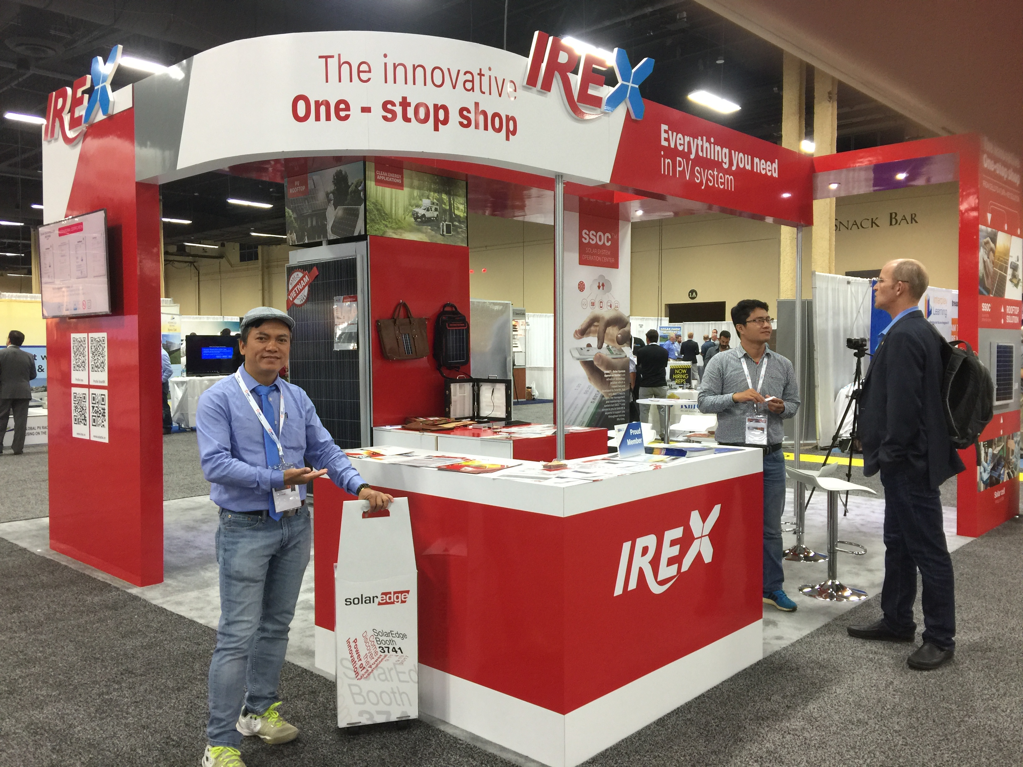 GIẢI PHÁP ĐIỆN MẶT TRỜI IREX THẮNG LỚN TẠI TRIỂN LÃM QUỐC TẾ 2017 - IREX
